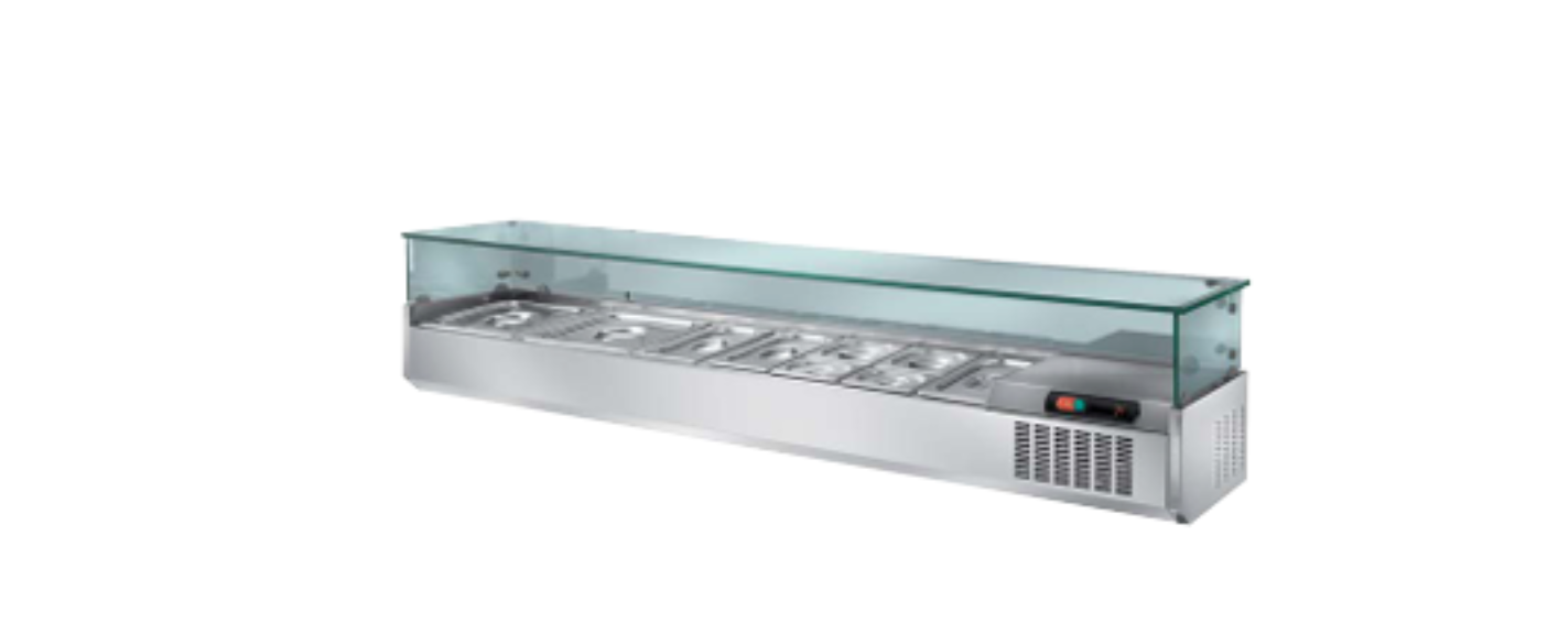 Refrigerated Shelf (Basins Not Included) With Glass – kef-factory.com